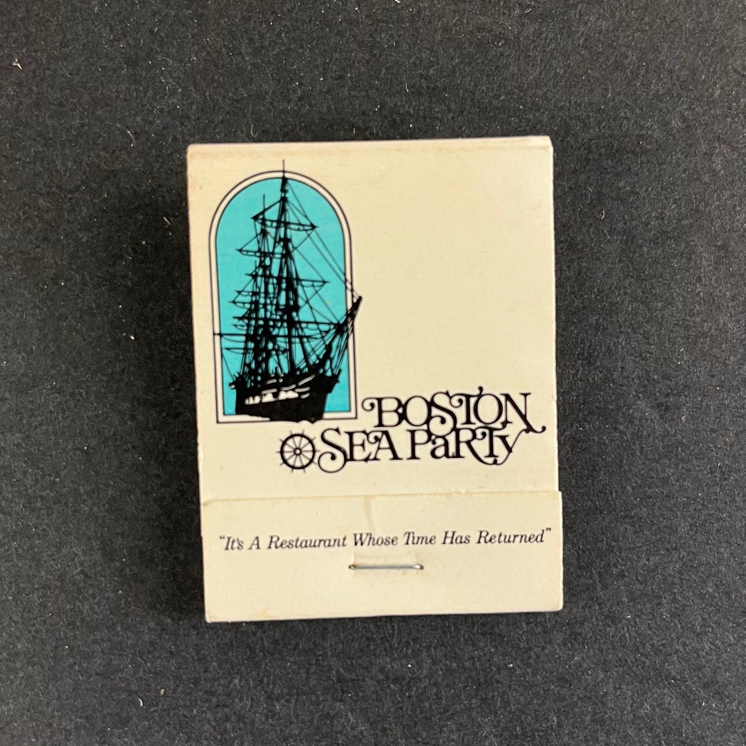 Boston Sea Party, Dallas, Texas Vintage Matchbook - Etsy