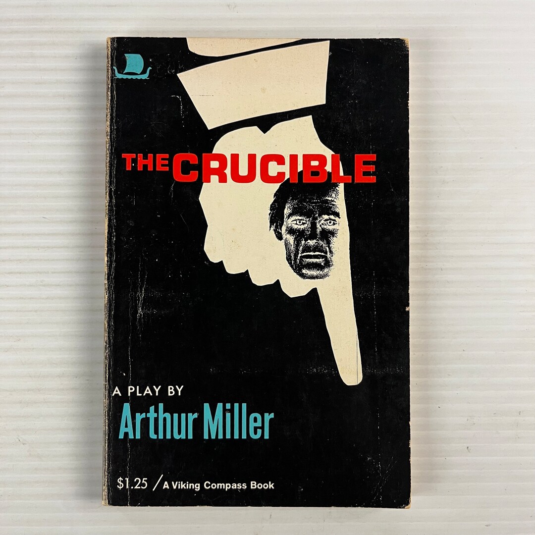 The Crucible by Arthur Miller vintage Paperback 1970 Play - Etsy