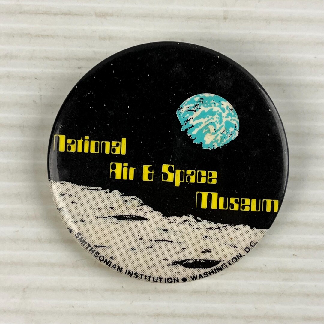 National Air & Space Museum vintage Pin Smithsonian Institution ...