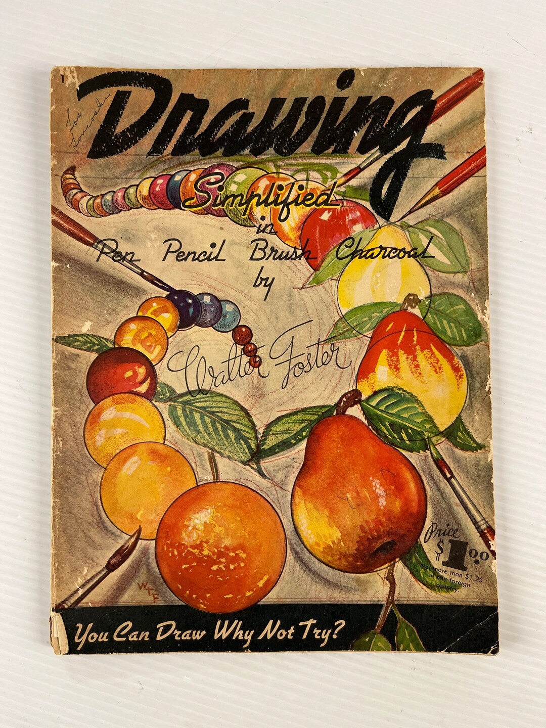 Drawing Simplified in Pen, Pencil, Brush, Charcoal by Walter T. Foster ...