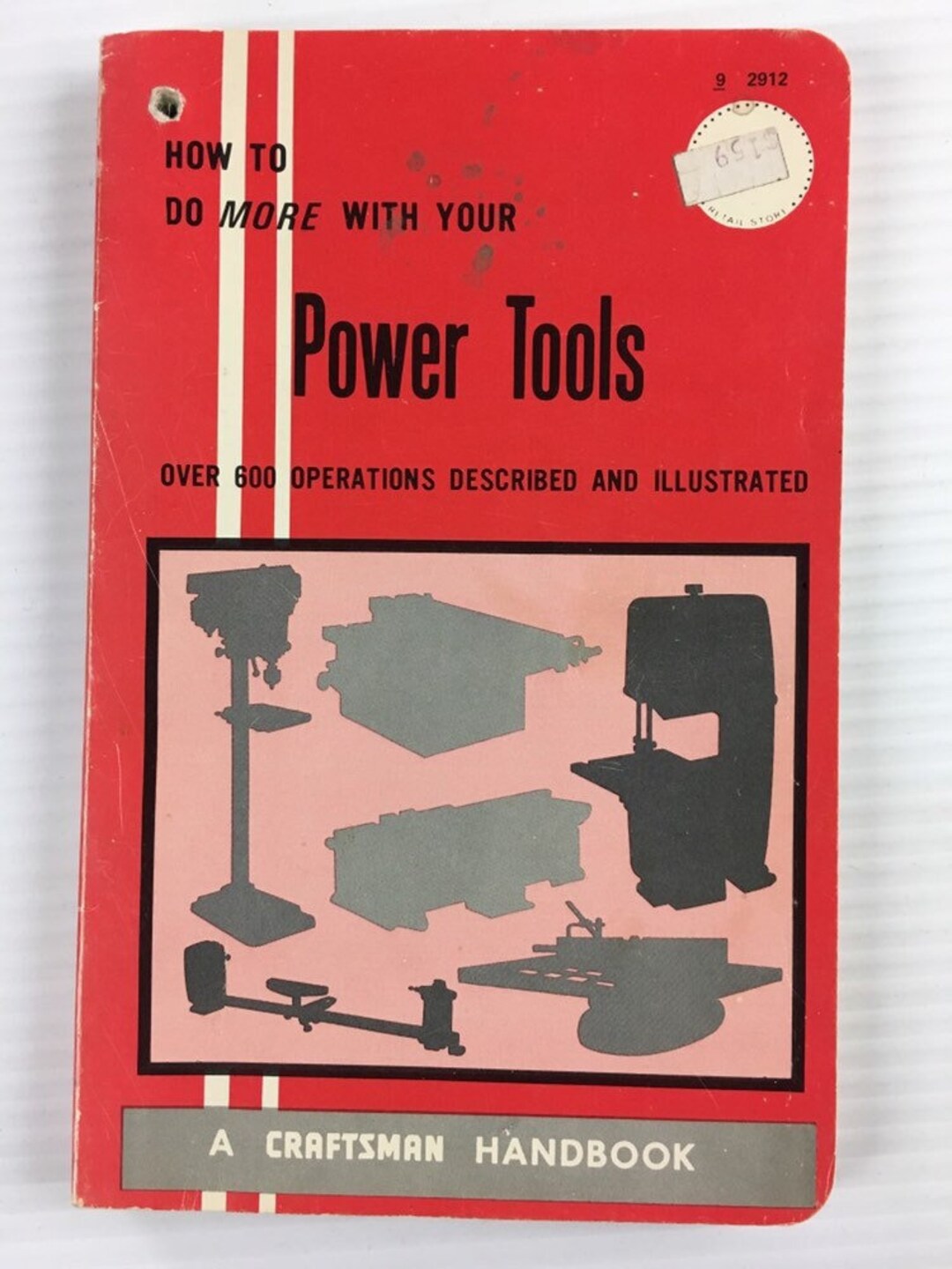 Power Tools ... and How to Use Them vintage Paperback 1969 A Craftsman ...