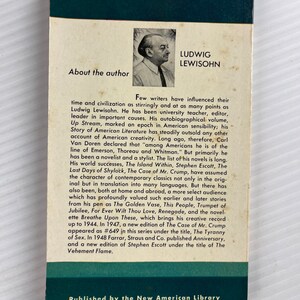 The Vehement Flame by Ludwig Lewisohn – the Story of Stephen Escott ...