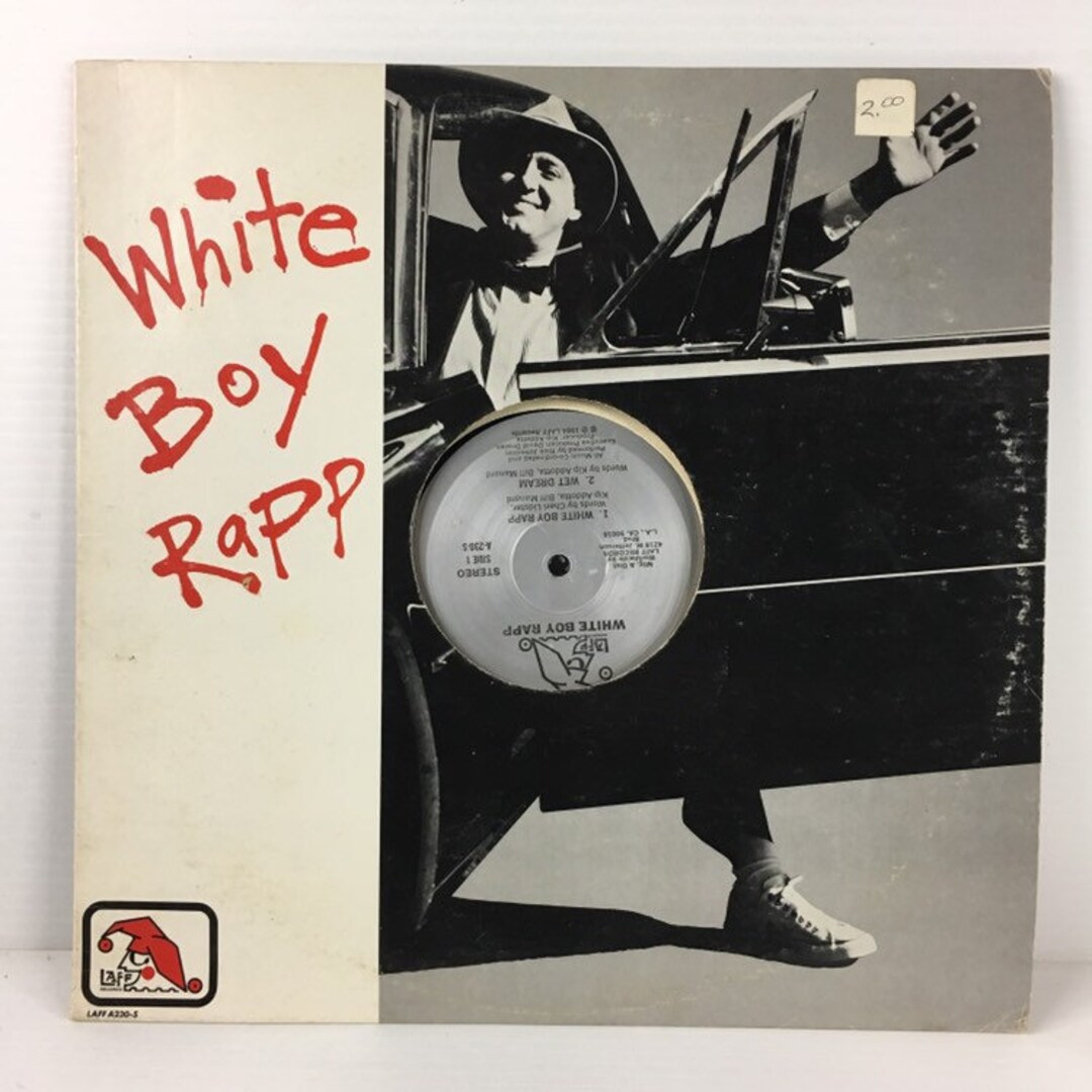 Buy White Boy Rapp Kip Addotta White Boy Rapp 12 EP Online in India - Etsy