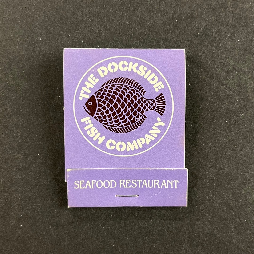 The Dockside Fish Company, Philadelphia, PA – Vintage Matchbook - Etsy