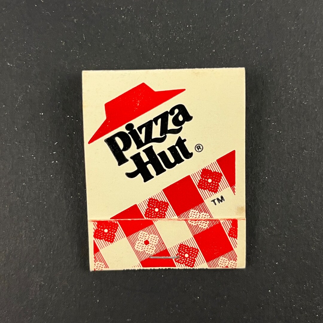 Pizza Hut – Vintage Matchbook - Etsy