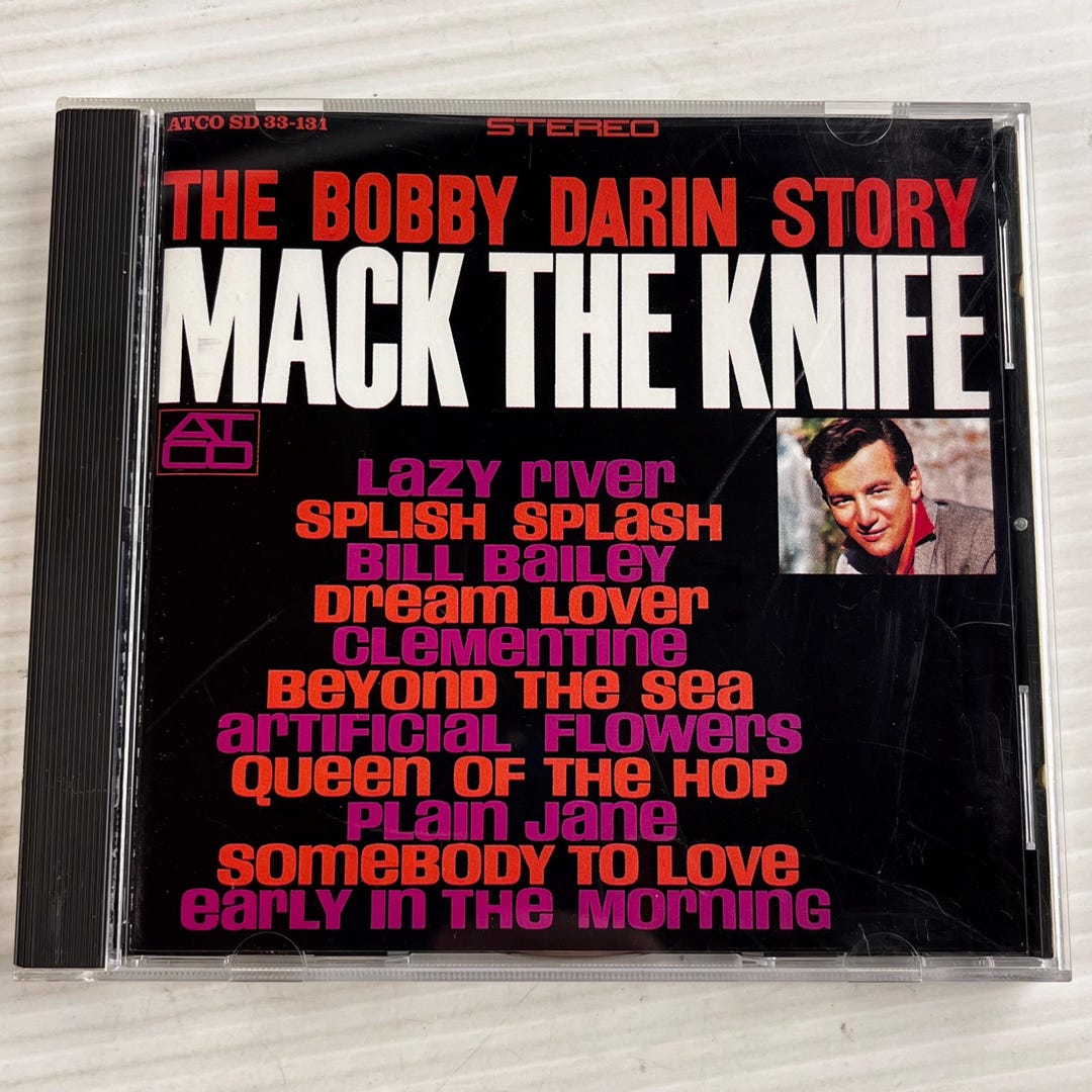 Bobby Darin – the Bobby Darin Story – Mack the Knife – CD – 1989 - Etsy