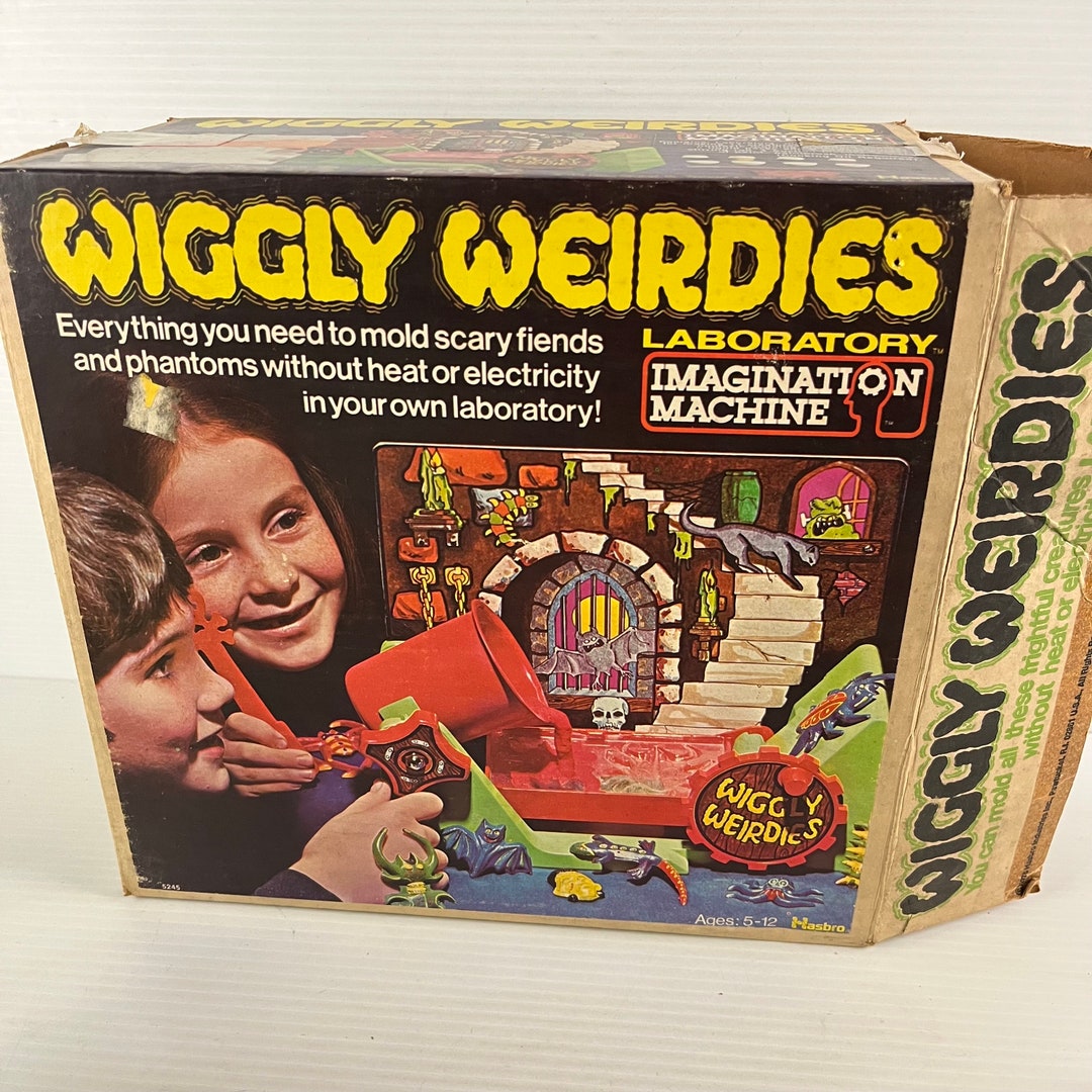 Wiggly Weirdies vintage Monster Laboratory Imagination Game Toy 1976 ...