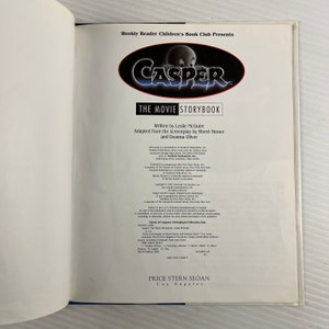 Casper: the Movie Storybook vintage Hardback 1995 Newfield Publications ...
