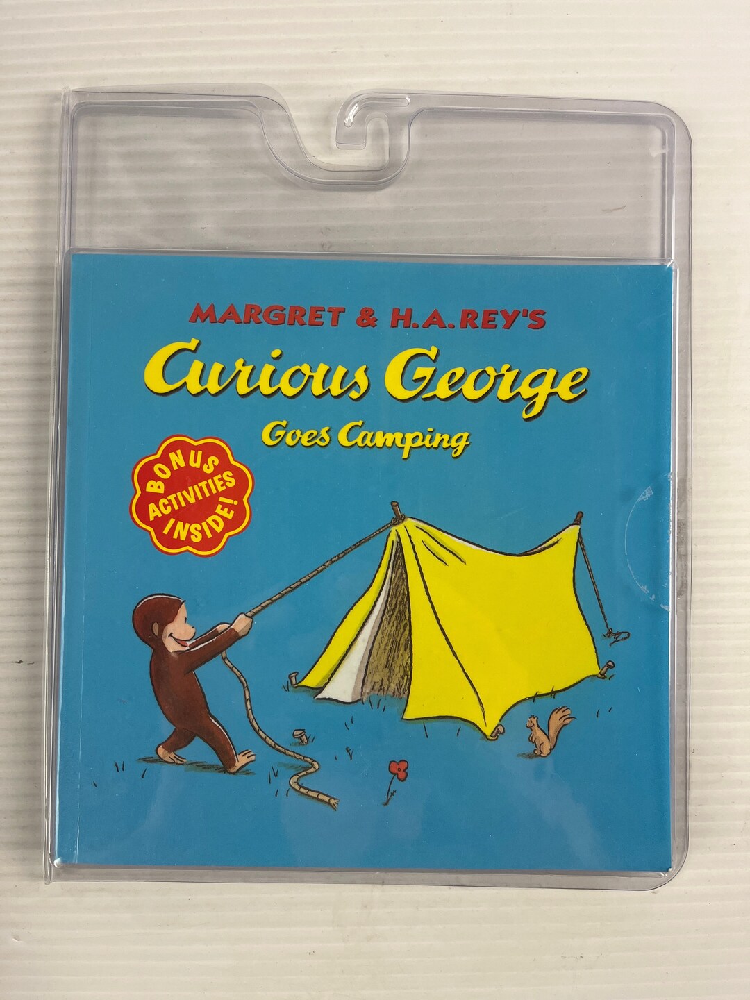 Curious George Goes Camping by H.A. Rey book CD NEW - Etsy