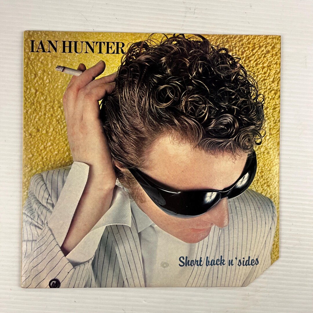 Ian Hunter Short Back N' Sides LP vintage 1981 Chrysalis - Etsy