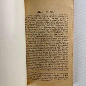 The Vehement Flame by Ludwig Lewisohn – the Story of Stephen Escott ...