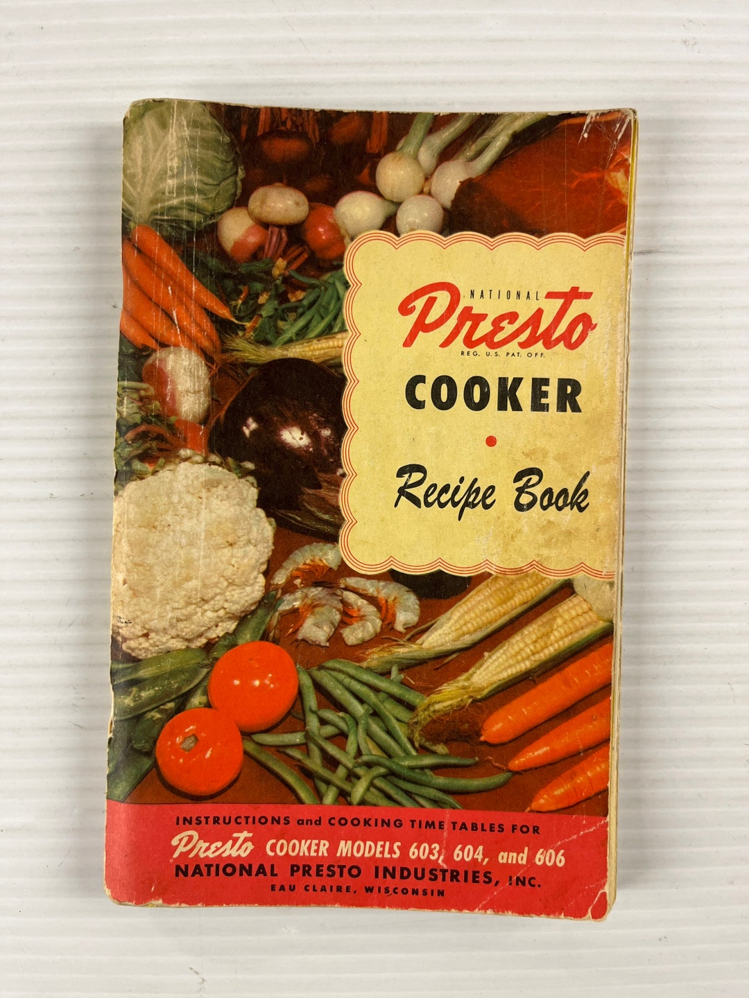 Presto Cooker Recipe Book (vintage Paperback Booklet) 1960s – National ...