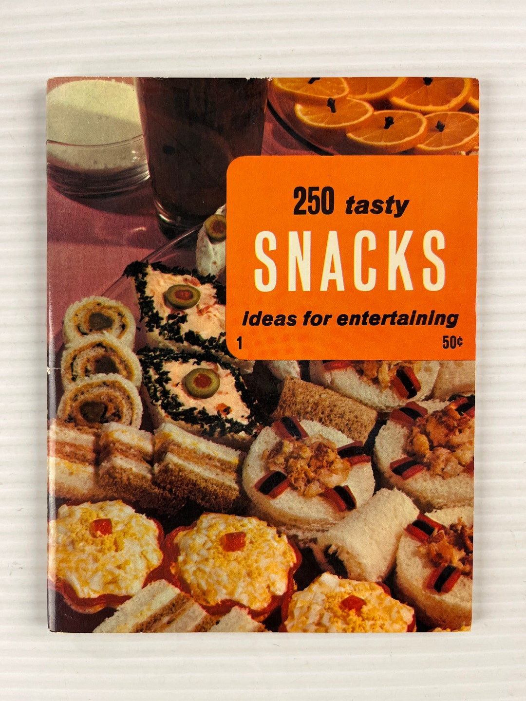 250 Tasty Snacks – Ideas for Entertaining (vintage Paperback) – No. 1 ...
