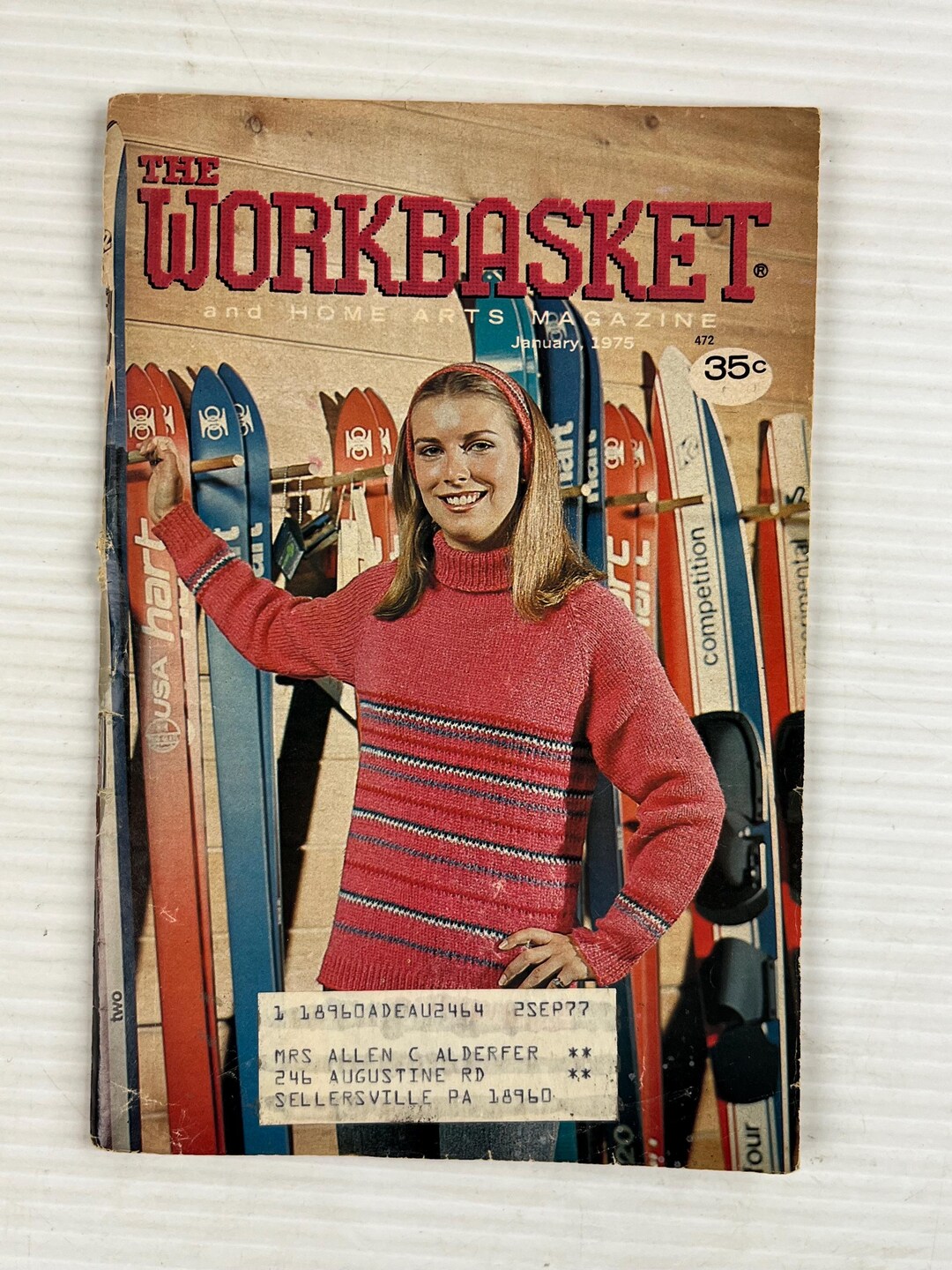 Vintage 1975 Workbasket Magazine – Knitting & Sewing Patterns - Etsy