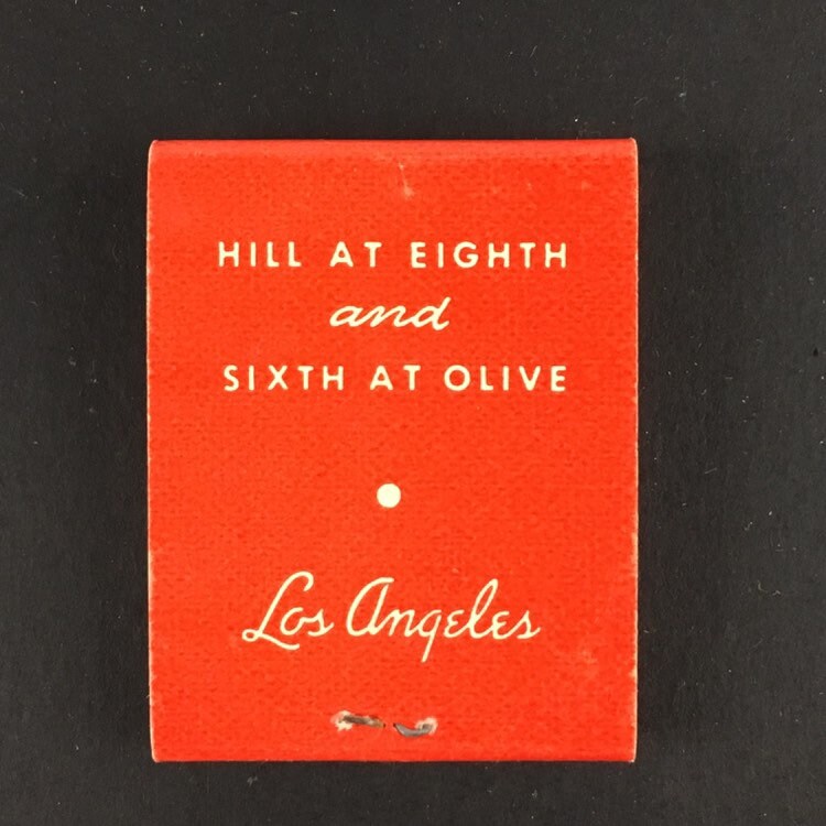 Mike Lyman's Restaurant Los Angeles California | Etsy