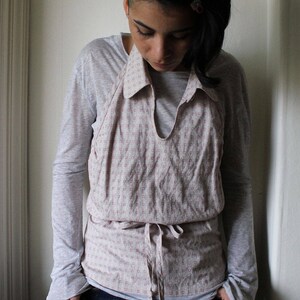 Halter Neck Wrap Around Top SEWING PATTERN With Narrow Waist Ties ...