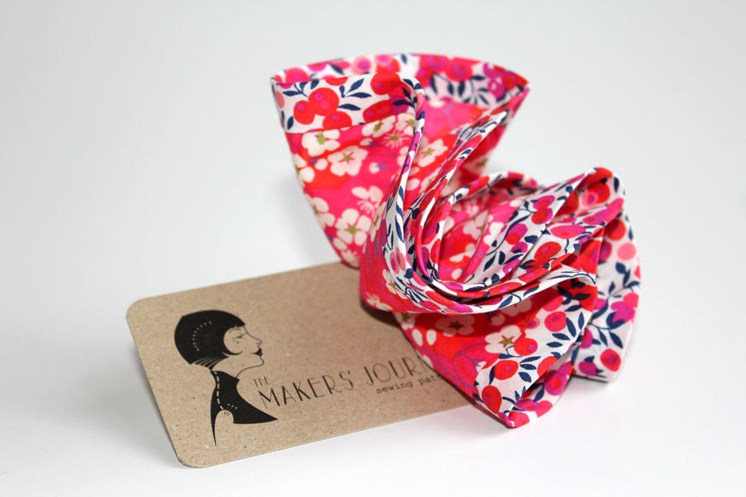 Hand Stitched Liberty Print Unisex POCKET CIRCLE With Contrast Liberty ...