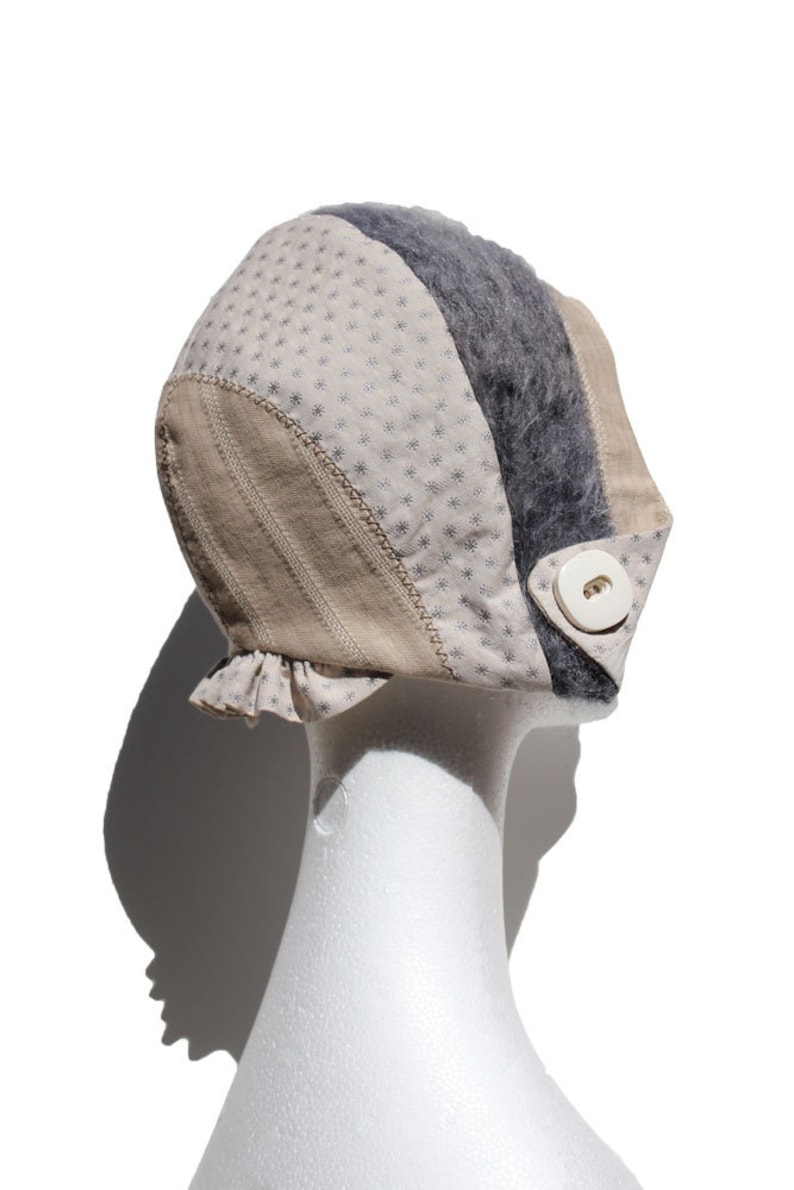 Women's Aviator Style Cap SEWING PATTERN With Optional Frill and Button ...