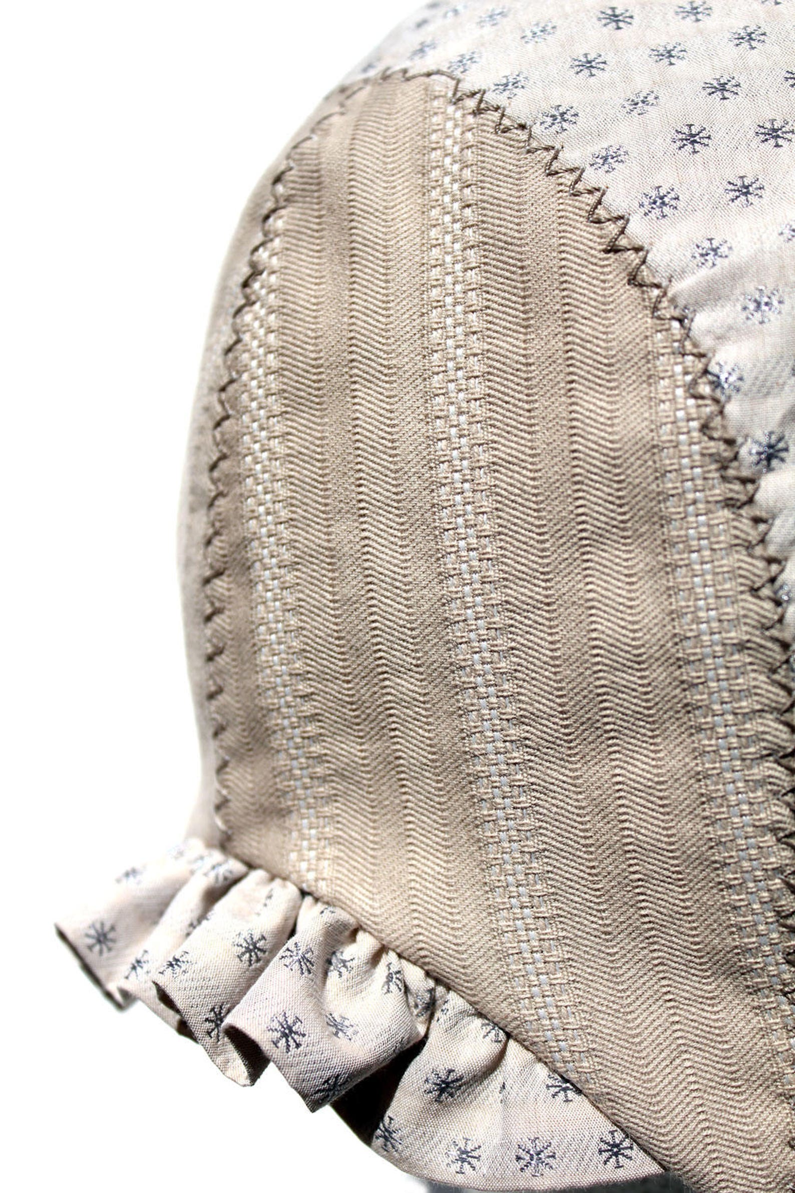 Women's Aviator Style Cap SEWING PATTERN With Optional Frill and Button ...