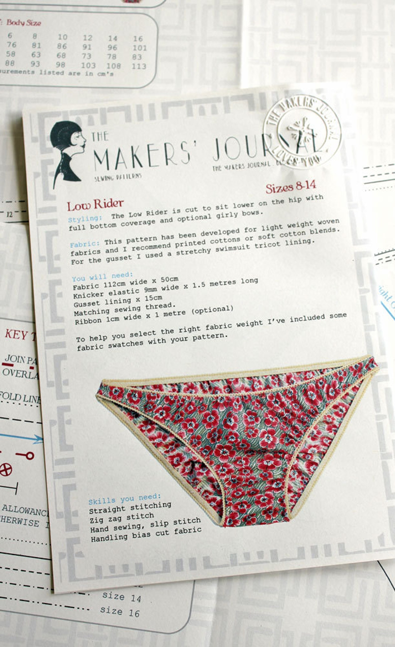 Cute Ladies Knicker SEWING PATTERN With Full Bottom Dropped | Etsy