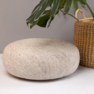 Marbled Handmade Soft Felted Stone Cushion for Any Living Decor - Etsy