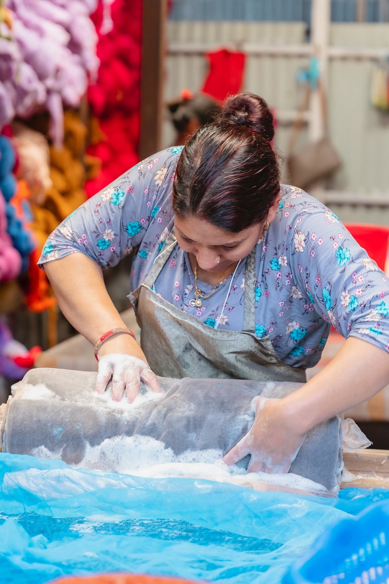 Wool Felt Yoga Mat for Meditation Exercise and Kids Play in - Etsy