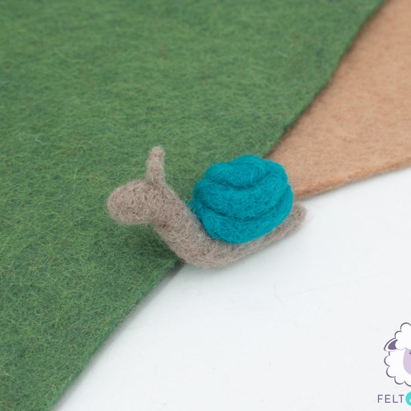 Needle Felted Snail - Etsy
