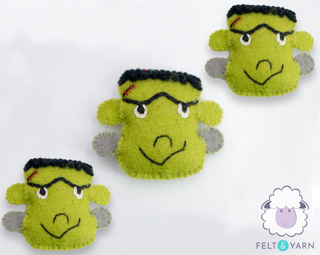 10pcs Frankensteins Monster Head Halloween Decorations and - Etsy