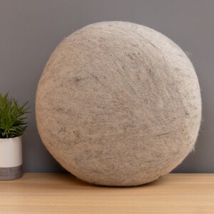 Marbled Handmade Soft Felted Stone Cushion for Any Living Decor - Etsy