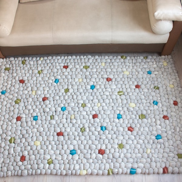 Pebble Rug - Etsy UK