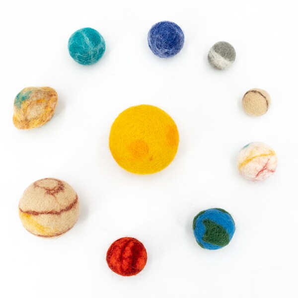 Felt Solar System - Etsy