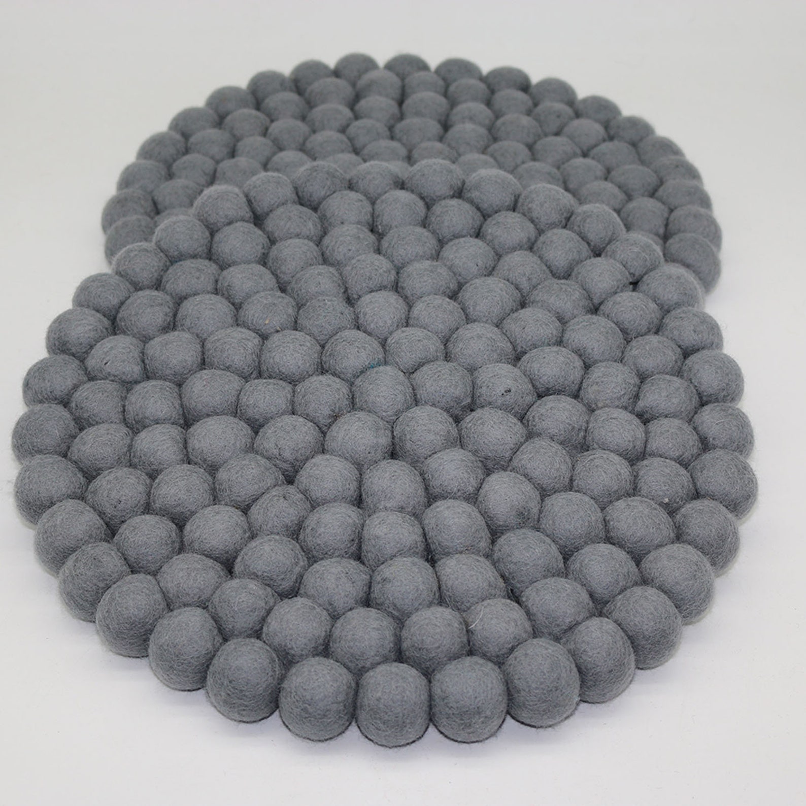 Multi-color Wool Felt Ball Seat Pad Hand Felted Round Chair - Etsy