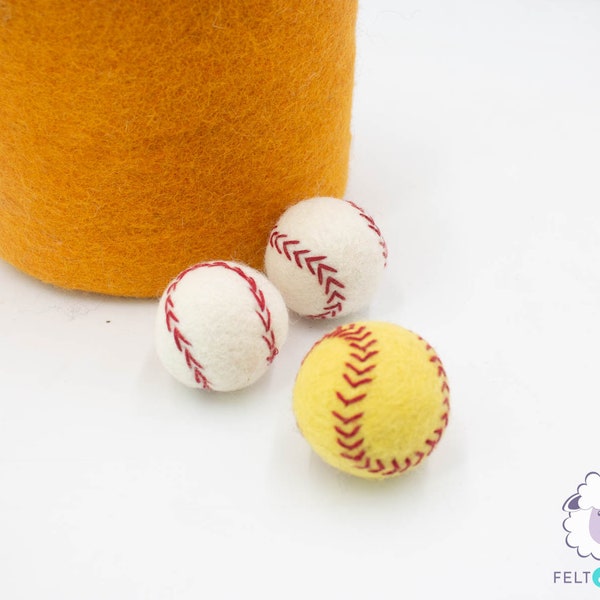 Felt Baseball - Etsy