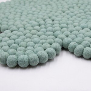 Wool Felt Ball Rug Cloud Carpet, Handmade Room Nursery Play Mat - Etsy