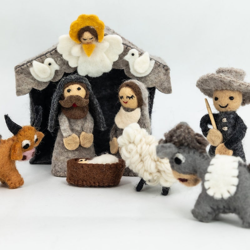 Felt Nativity - Etsy