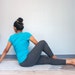 Wool Felt Yoga Mat for Meditation, Exercise and Kids Play in Hand ...