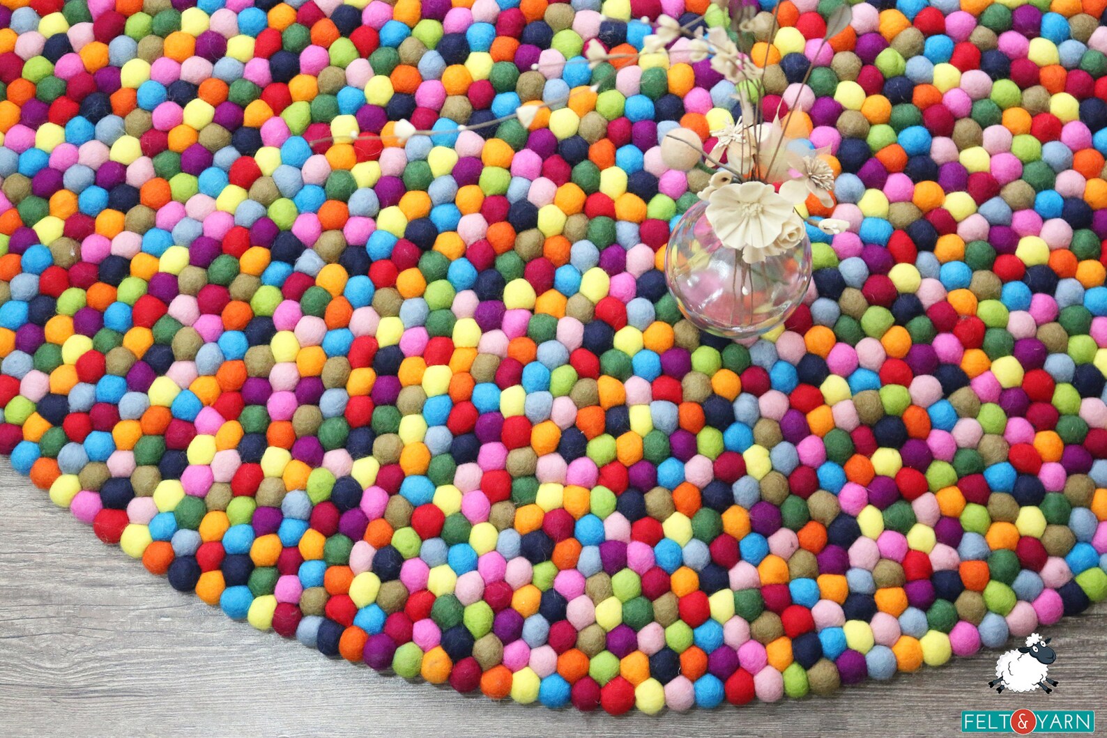 Felt Ball And Rugs at Anthony Brunet blog
