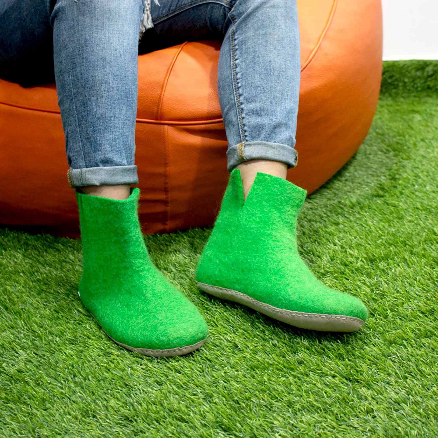 Felt Boots | Boot Slippers | Wool Slipper Boots | Fair Trade Slippers ...