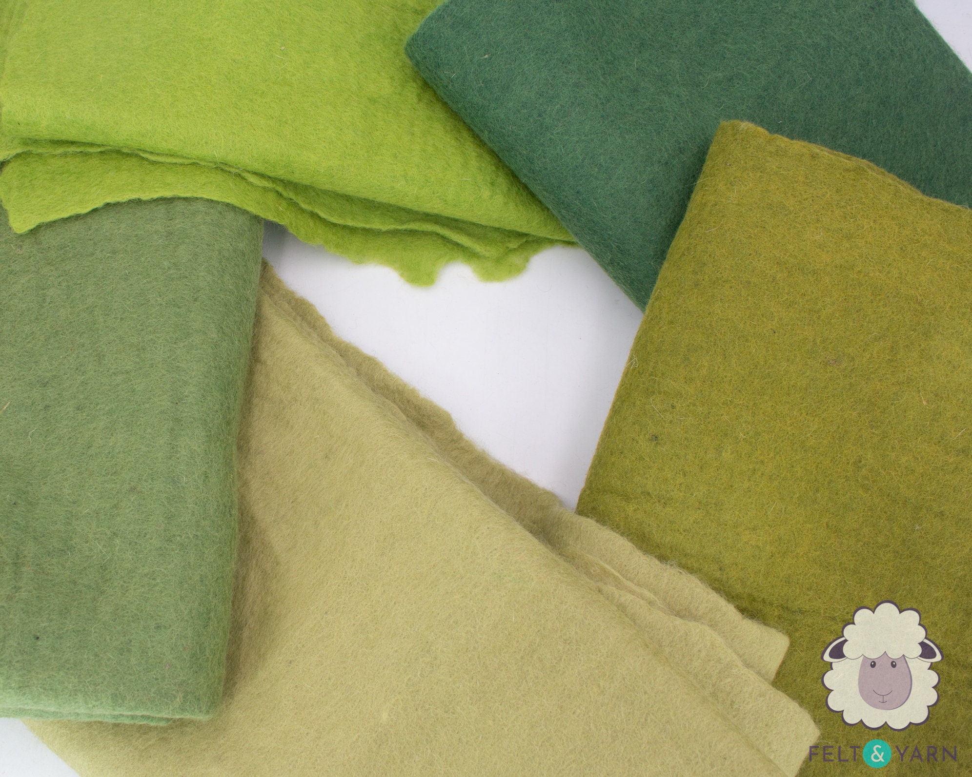 9x12 Wool Felt Bundle Comes in 10 Sheets of Hand | Etsy
