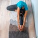 Wool Felt Yoga Mat for Meditation, Exercise and Kids Play in Hand ...