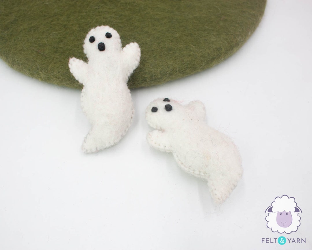 Needle Felted Ghost Halloween Decor Spooky Home Decor: - Etsy