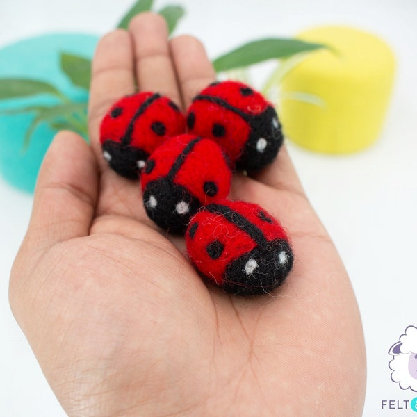 Felt Ladybug - Etsy