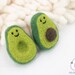 10 Sets 7cm Felt Avocado for Craft Decor and DIY Projects: - Etsy