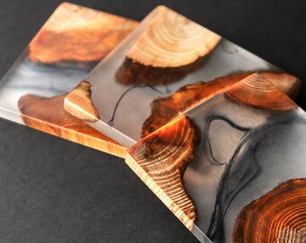 Engraved seven-tea Wooden Glass or Slate Coaster - Etsy