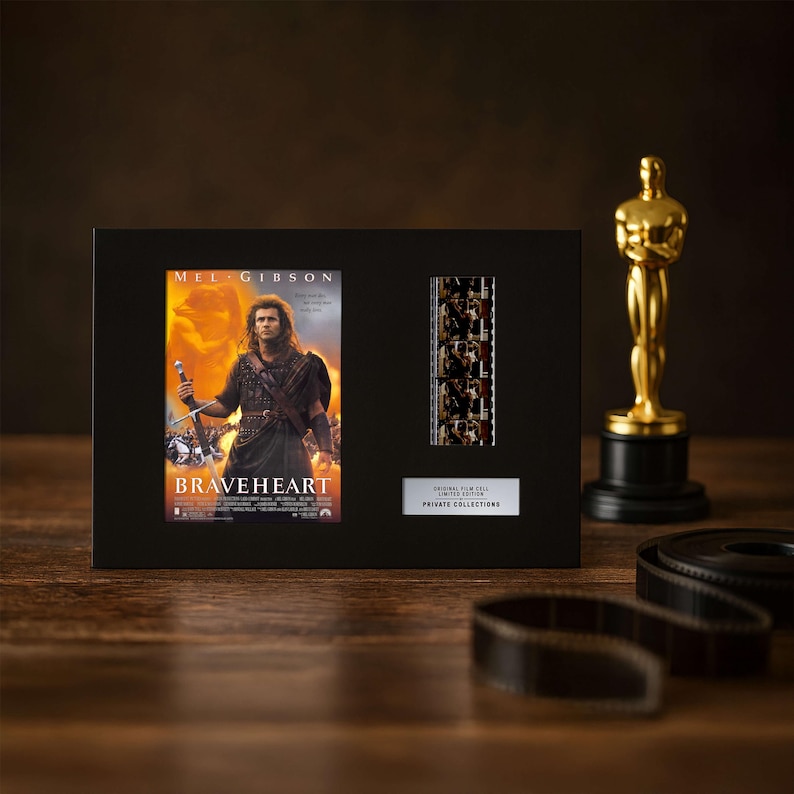 BRAVEHEART (1995) Authentic 35mm Film Cells | LED Frame & Mat Board ...