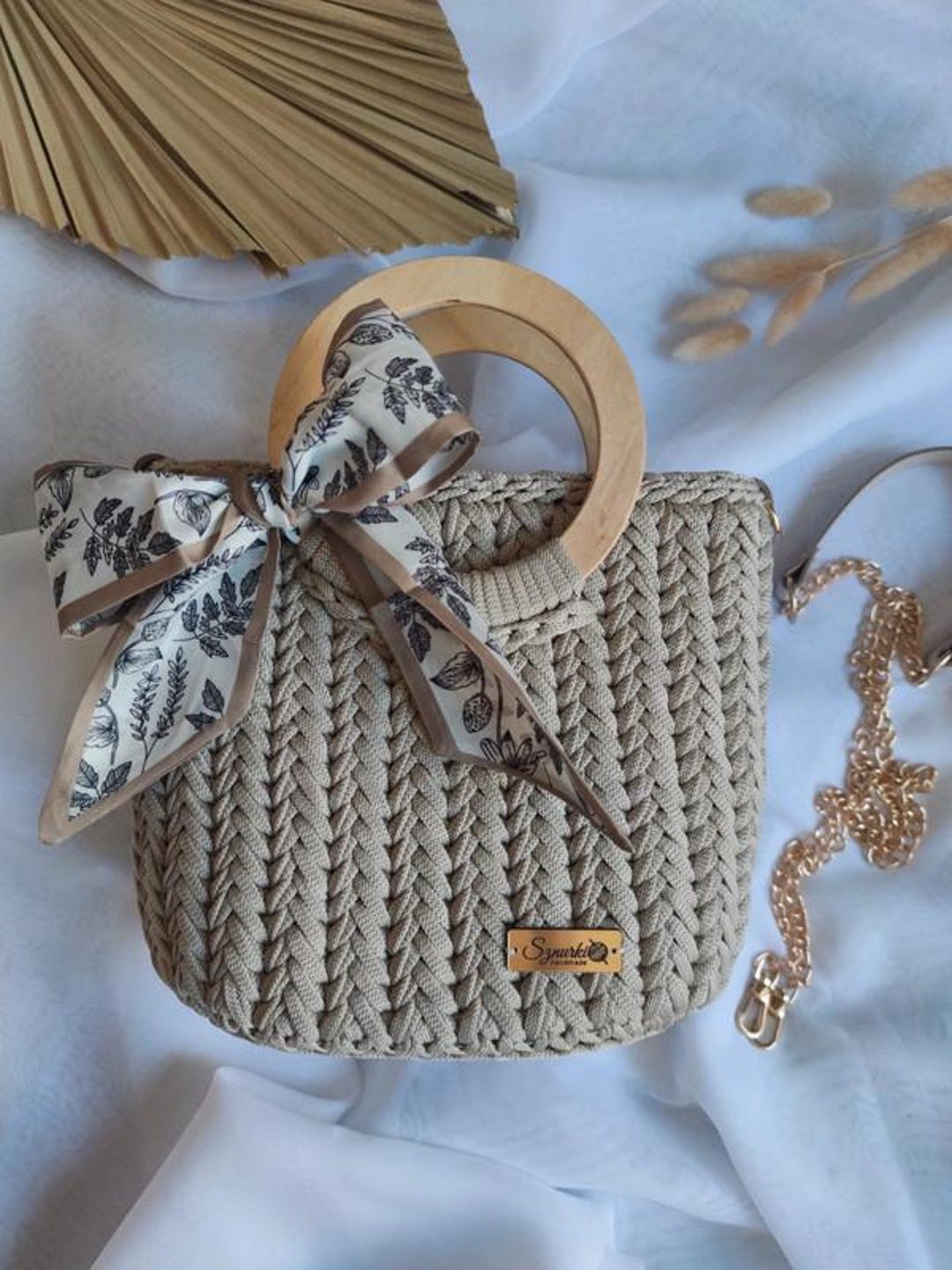 Small Hand Made Shopper Purse, Crochet Purse, Small Sweet Wladies ...