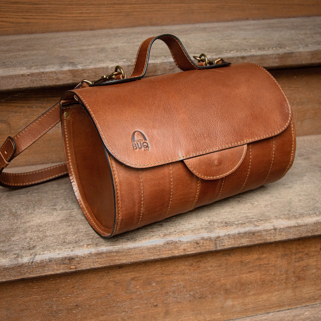 Camel Bag Roller Purse Luxury Bag Leather Purse Handmade High Quality ...