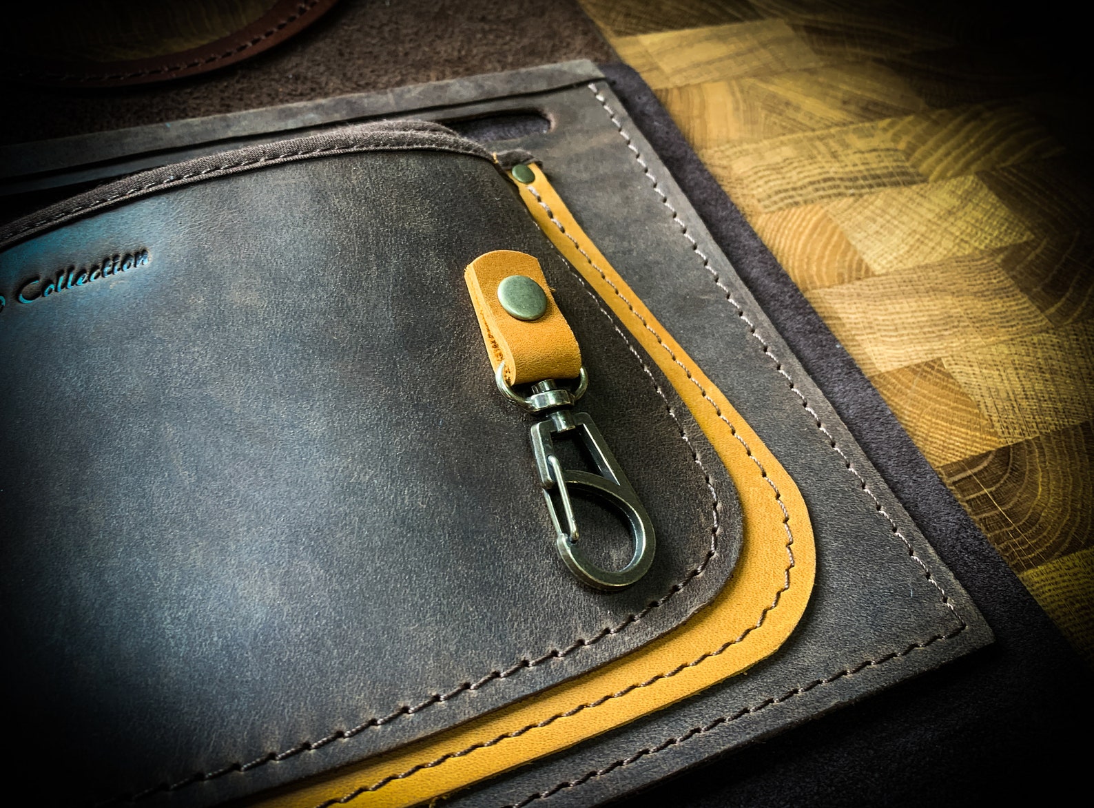 Additional Carabinier Inside the Bag for Your Keys Add to - Etsy