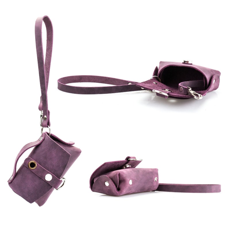 Leather Key Holder Elegant Small Key Case With Comfortable - Etsy