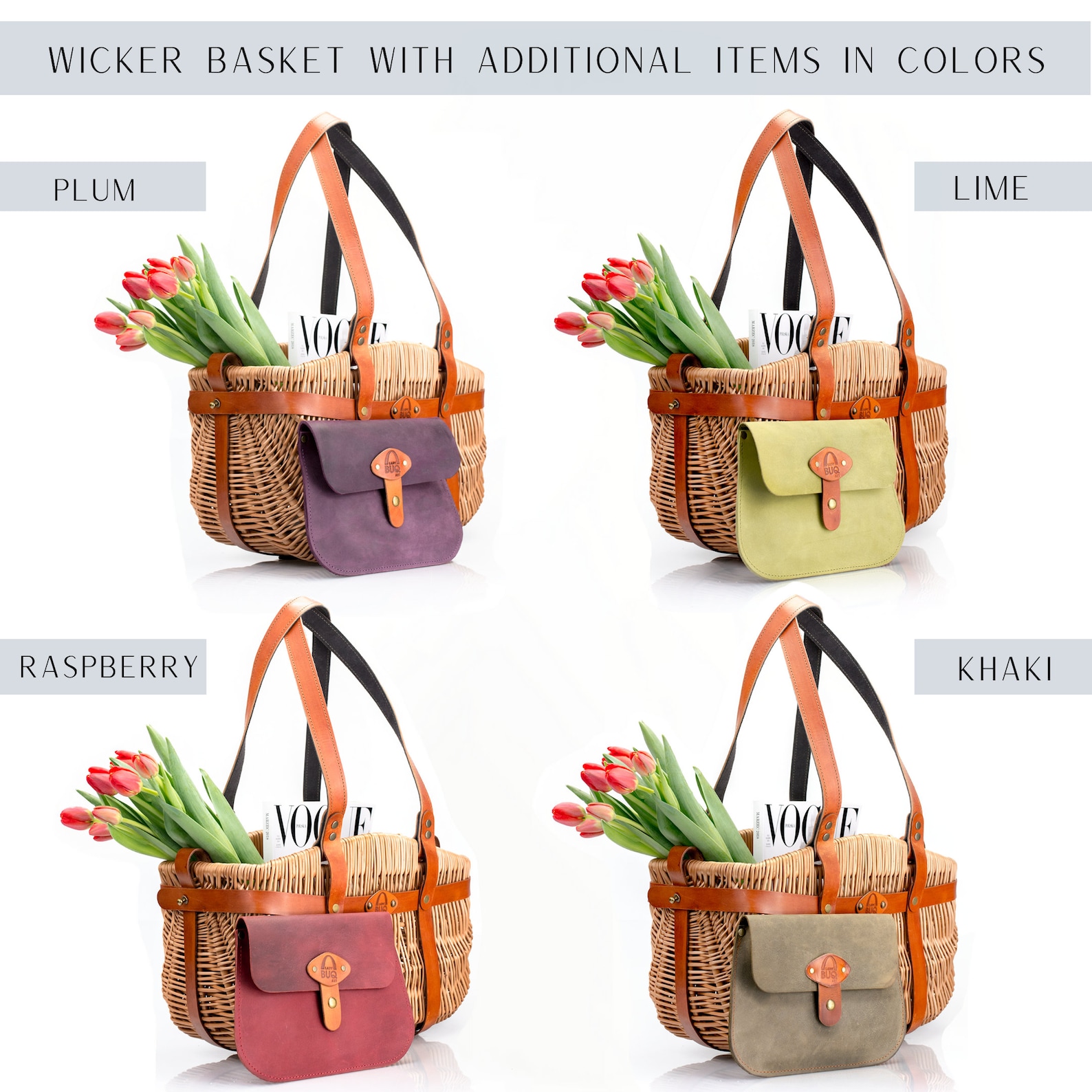 Wicker Shopping Bag Picnic Wicker Basket Handwoven Picnic - Etsy